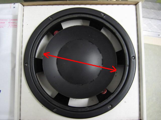 Special rubber surround for a JBL Control 1xtreme woofer