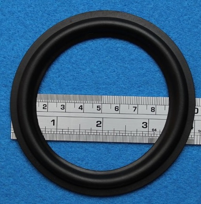 Rubber surround, 4 inch, for a unit with a cone size of 8,2 cm
