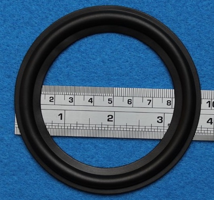 Rubber rand van 4 inch, voor een conusmaat van 7,6 cm (R4C4)