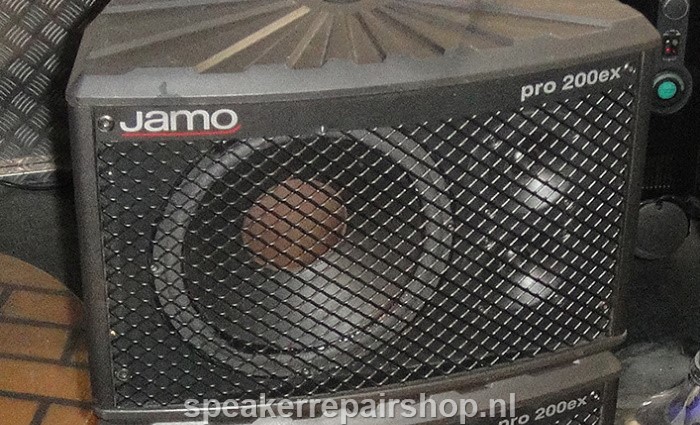 Photos of repaired speakers - for- and by customers